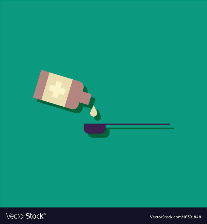 Free: Flat icon design collection syrup dose in sticker vector image ...