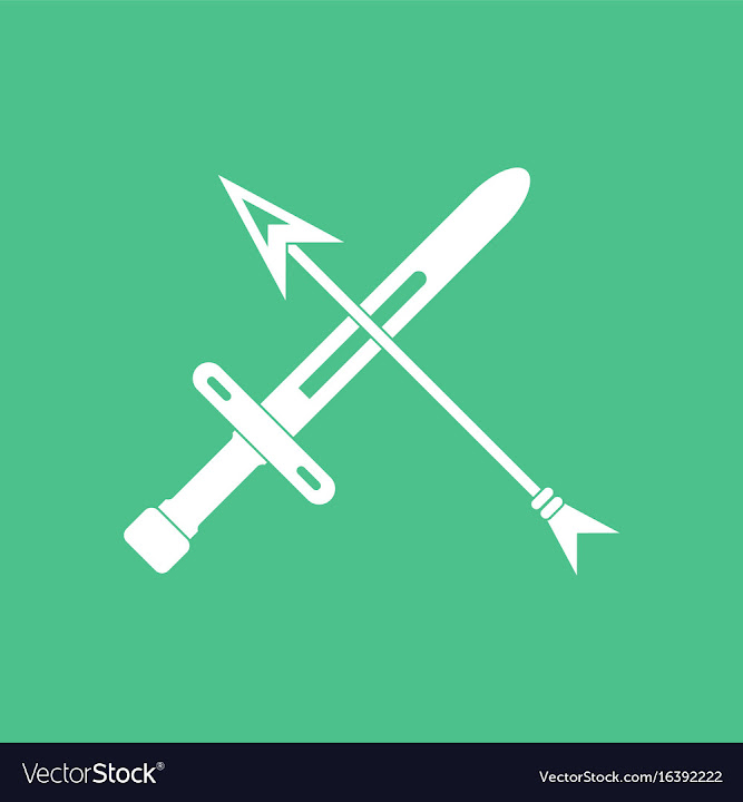 Free: Icon sword and arrow vector image - nohat.cc