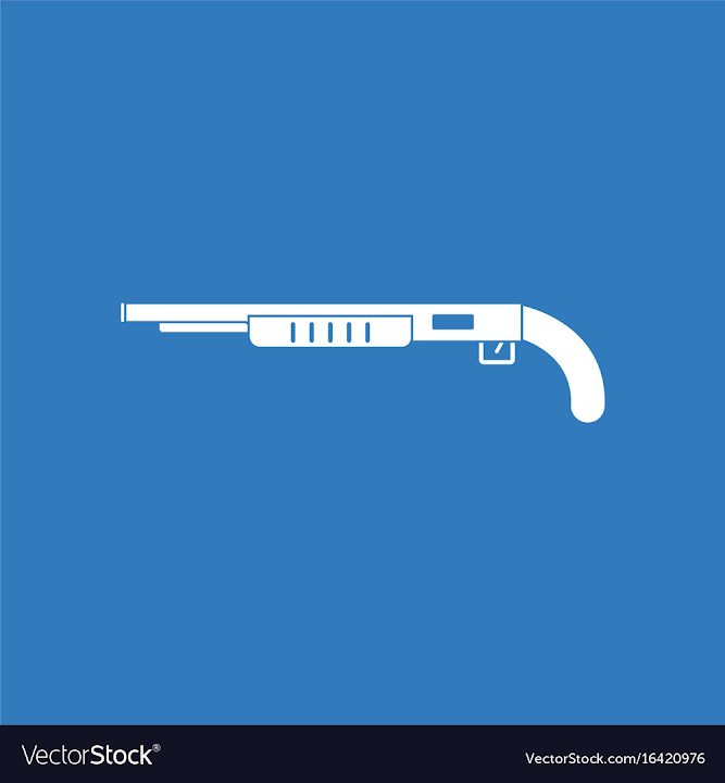 Free: Icon military shotgun vector image - nohat.cc