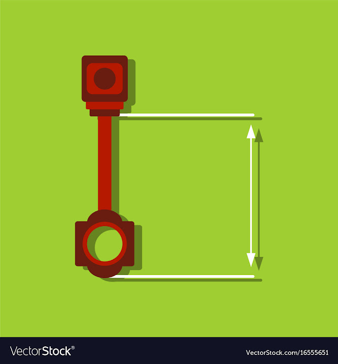 Free: Flat icon design collection car piston and arrows vector image ...