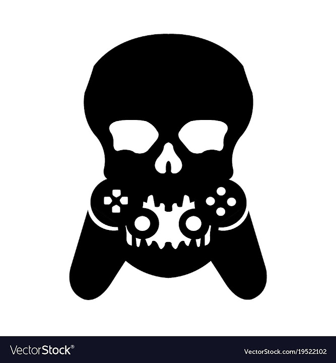 Free: Skull game logo vector image - nohat.cc