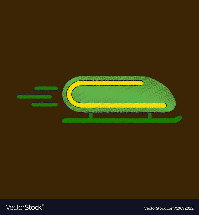 Free: Flat shading style icon bobsled vector image - nohat.cc