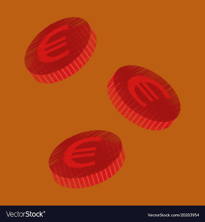 Free: Flat shading style icon euro cents vector image - nohat.cc