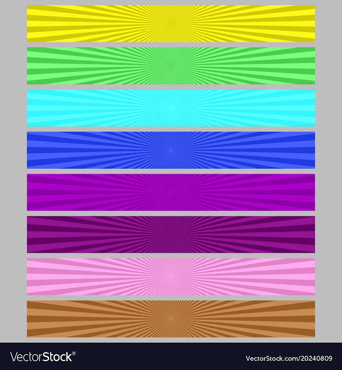 Free: Abstract colored ray burst web banner background vector image ...