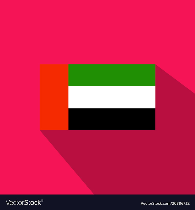 Free: Flag of united arab emirates united arab emirates vector image ...