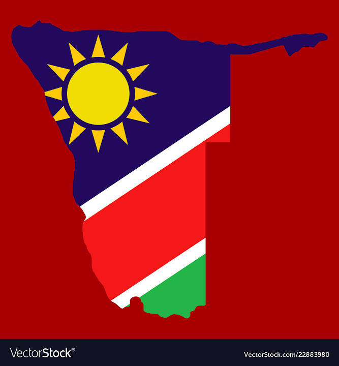 Free: Flag map of namibia vector image - nohat.cc