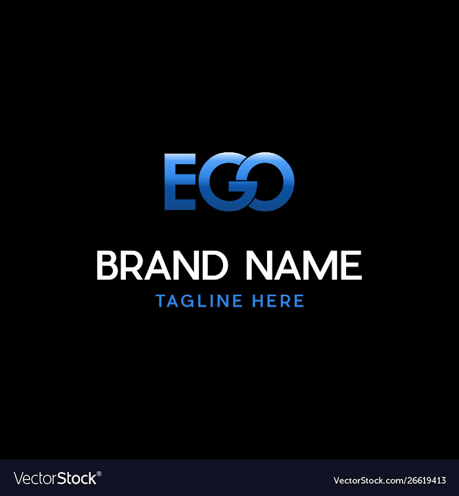 Free: Letter ego creative logo design vector image - nohat.cc