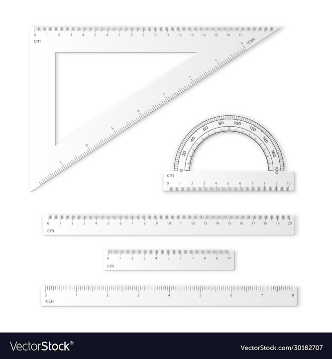 Free: set measuring tools rulers triangles - nohat.cc
