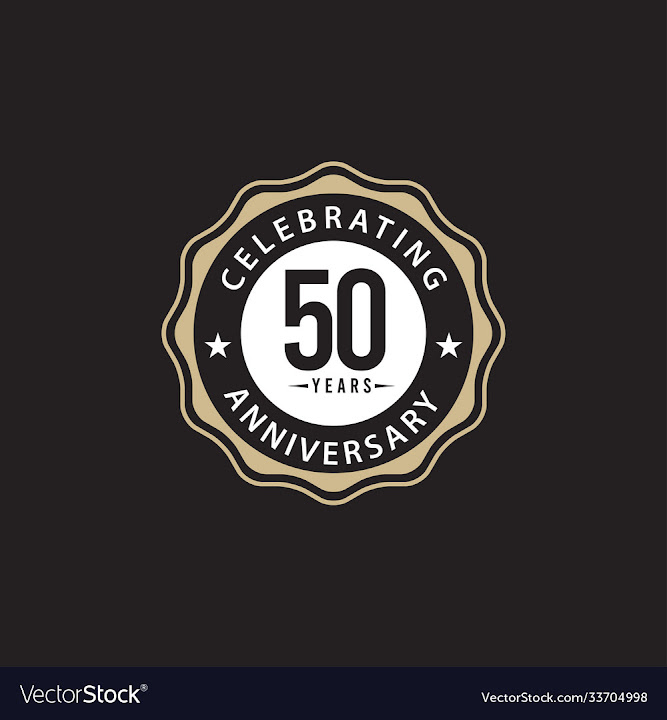Free: 50 years anniversary celebrating template design - nohat.cc