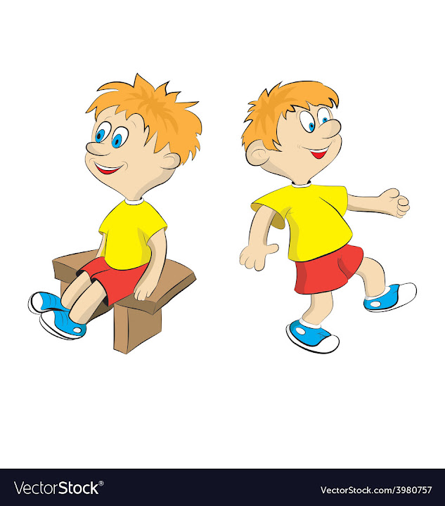 Free: Cartoon Sport Boy vector image - nohat.cc