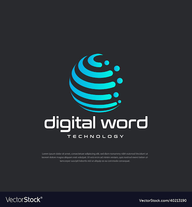 Free: world tech logo design template icons - nohat.cc