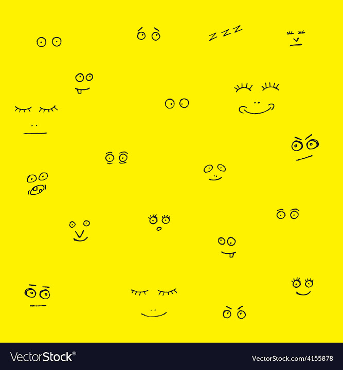 Free: Funny faces vector image - nohat.cc