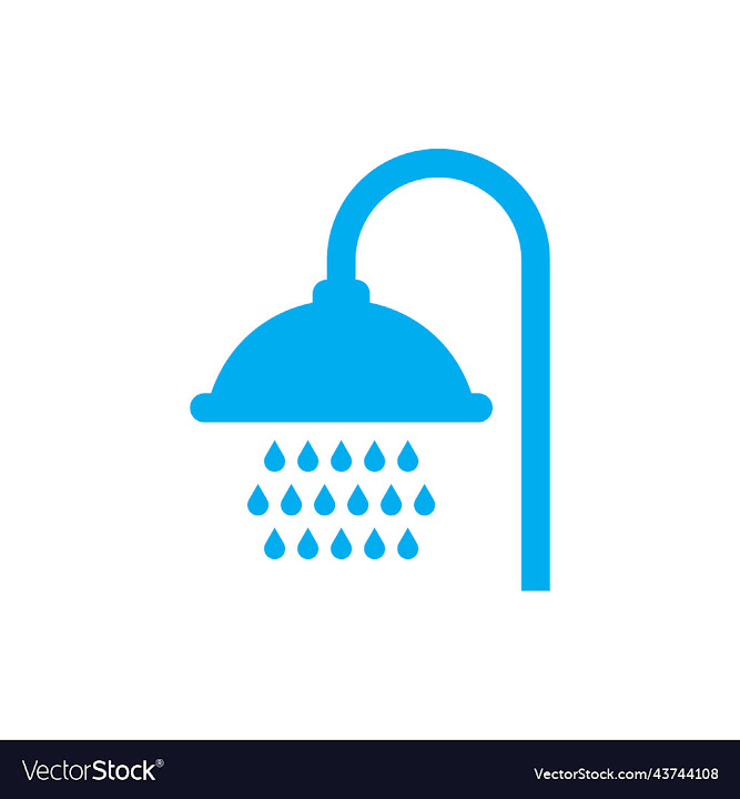 Free: blue shower icon - nohat.cc