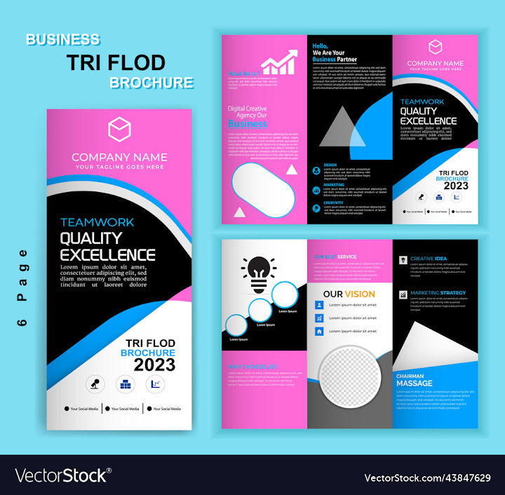 Free: creative modern trifold business leaflet brochure - nohat.cc