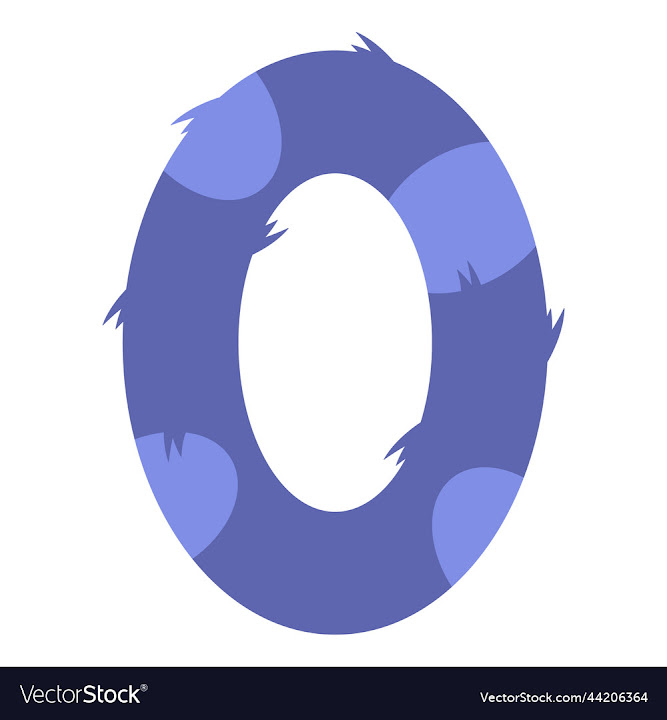 Free: stylized number zero with print - nohat.cc