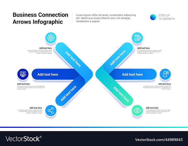 Free: connection arrow infographic - nohat.cc