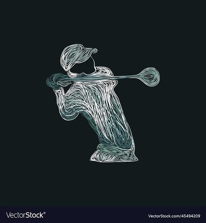 Free: human golf artwork style design - nohat.cc