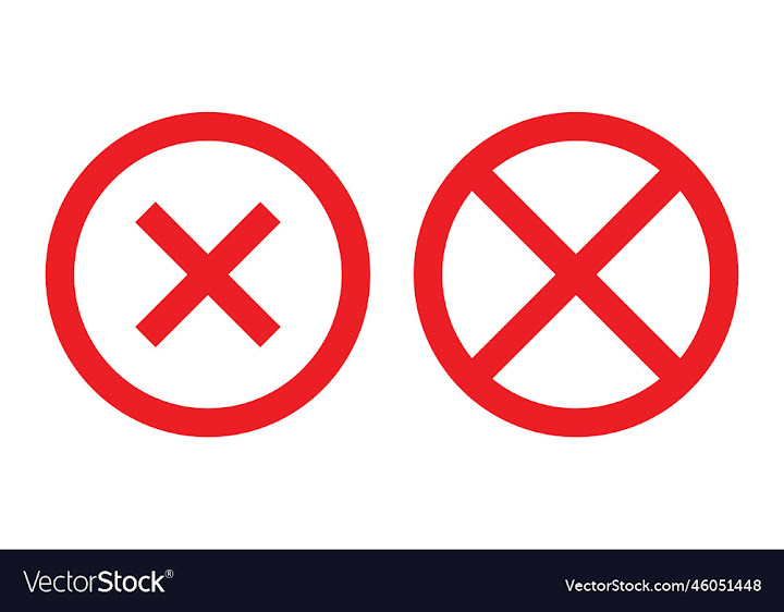 Free: cross symbol in circle shape restriction sign ico - nohat.cc