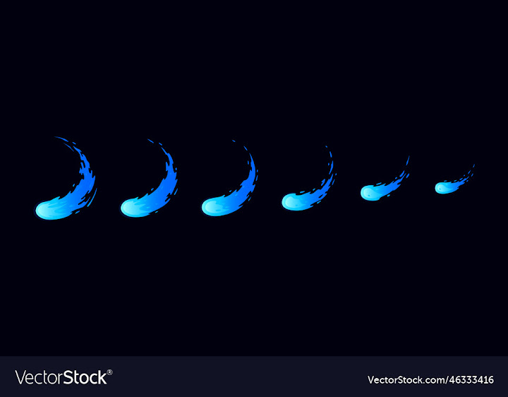 Free: sprite sheet fire sword attack fire blue strike - nohat.cc