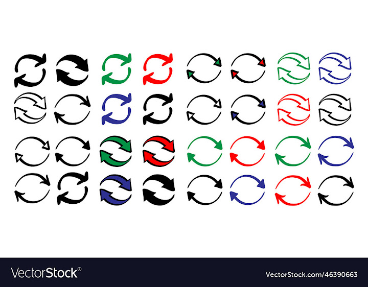 Free: hand drawn double reverse circular swap arrow icon - nohat.cc