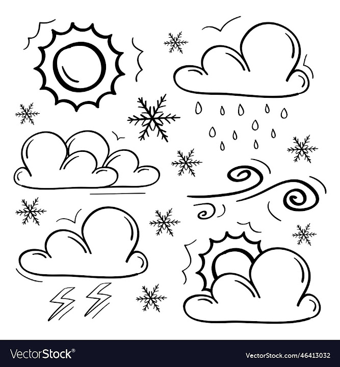 Free: hand drawn weather icons - nohat.cc