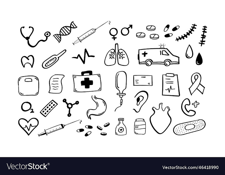 Free: hand drawn medical icon - nohat.cc