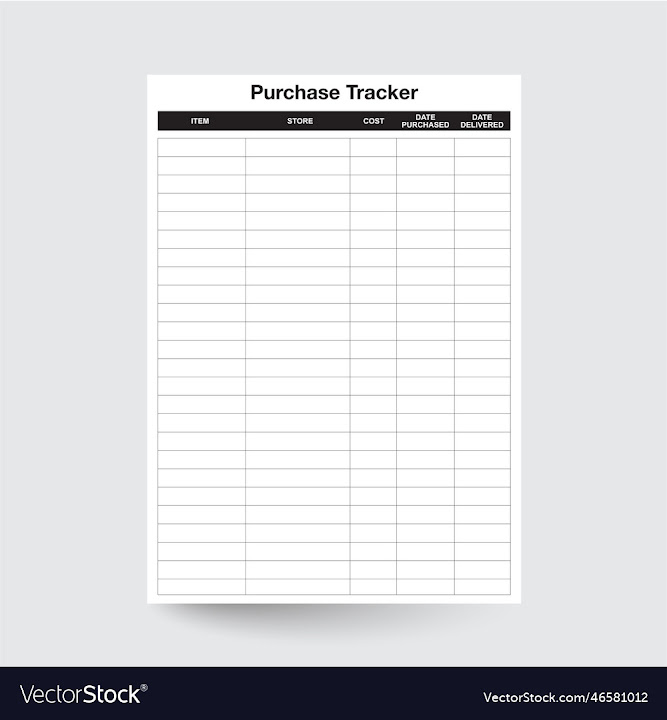 Free: purchase tracker - nohat.cc