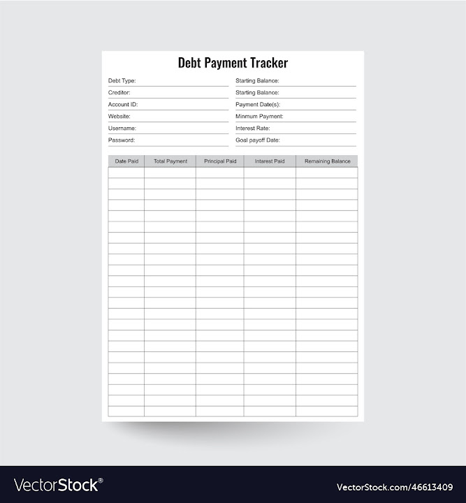 Free: debt payment tracker - nohat.cc