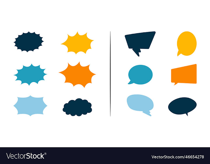 Free: different style speech bubble pack comic - nohat.cc