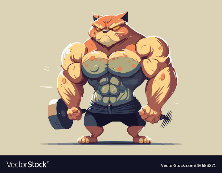 Free: bodybuilding cat - nohat.cc