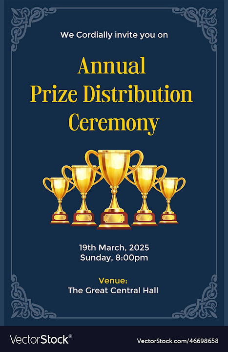 Free: annual prize distribution cermony invitation card - nohat.cc