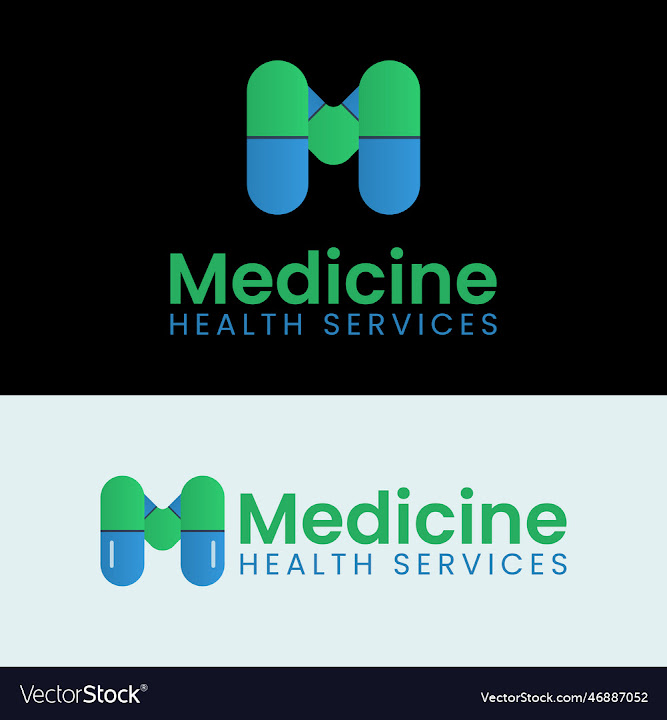 Free: medicine letter m and medical logo design - nohat.cc