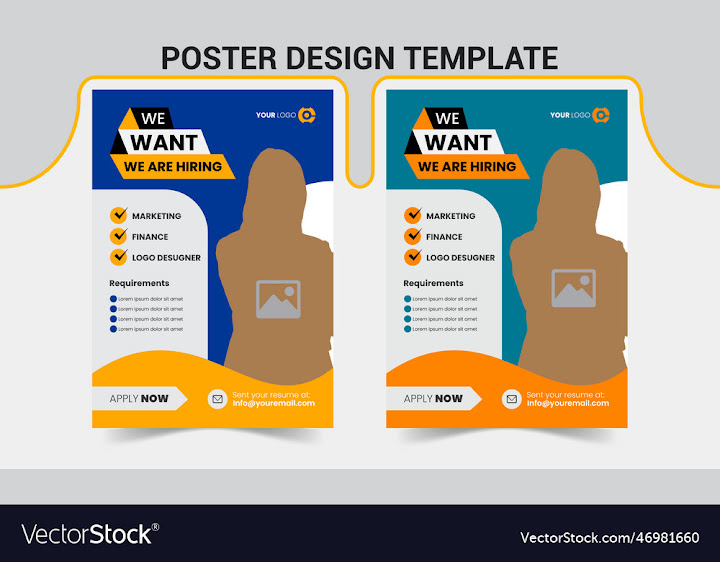 Free: hiring flyer design poster template - nohat.cc