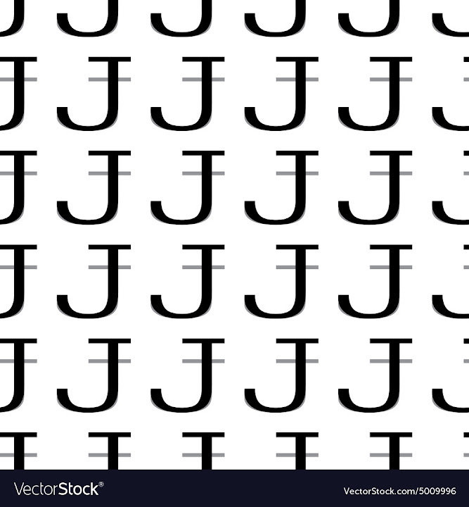 Free: Pattern letter j vector image - nohat.cc