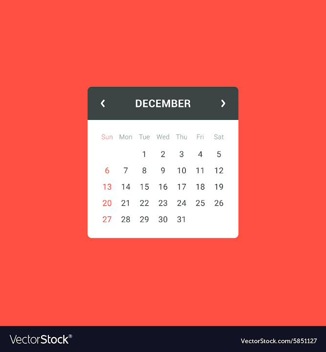 Free: Calendar Widget vector image - nohat.cc