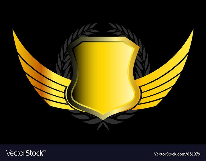 Free: Gold emblem vector image - nohat.cc
