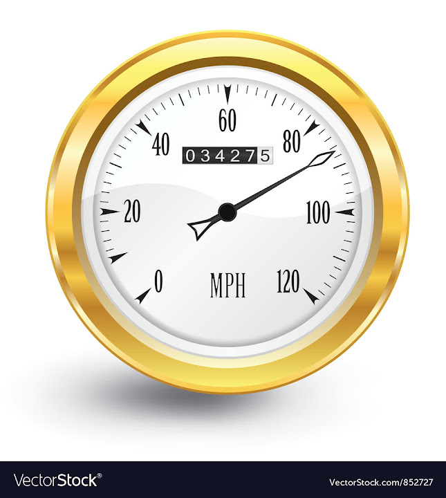 Free: Gold speedometer vector image - nohat.cc