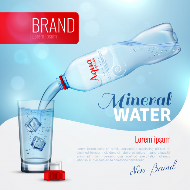 Free: Mineral water advertising brand poster Free Vector - nohat.cc