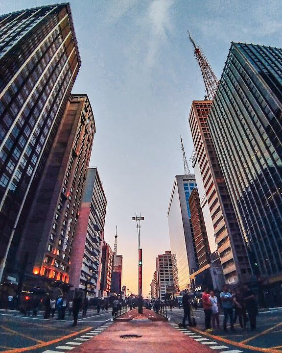 Free: Low-Angle Photo of People Walking on Street - nohat.cc