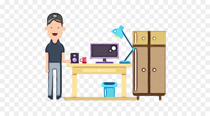 Free: cartoon furniture desk table animation - nohat.cc