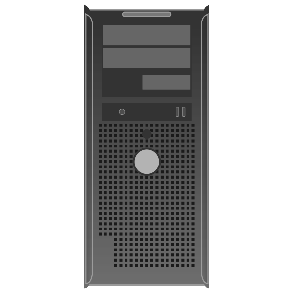 Free: SVG OptiPlex GX300 server vector drawing - nohat.cc