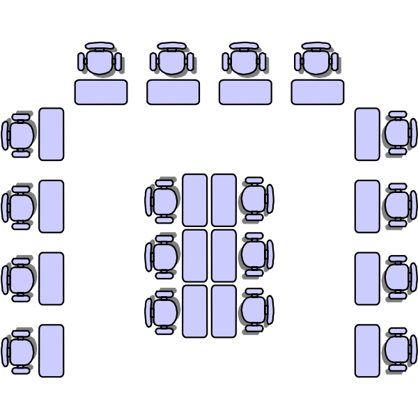 Free: SVG Classroom seat layouts - nohat.cc