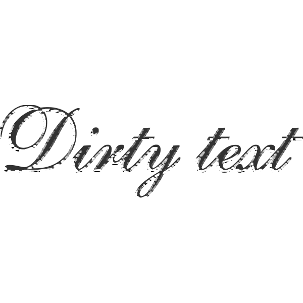 Free: SVG dirty text filter - nohat.cc