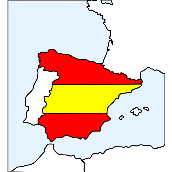 Free: SVG Map of Spain vector clip art - nohat.cc
