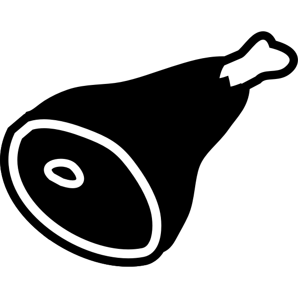Free: SVG Ham icon vector image - nohat.cc