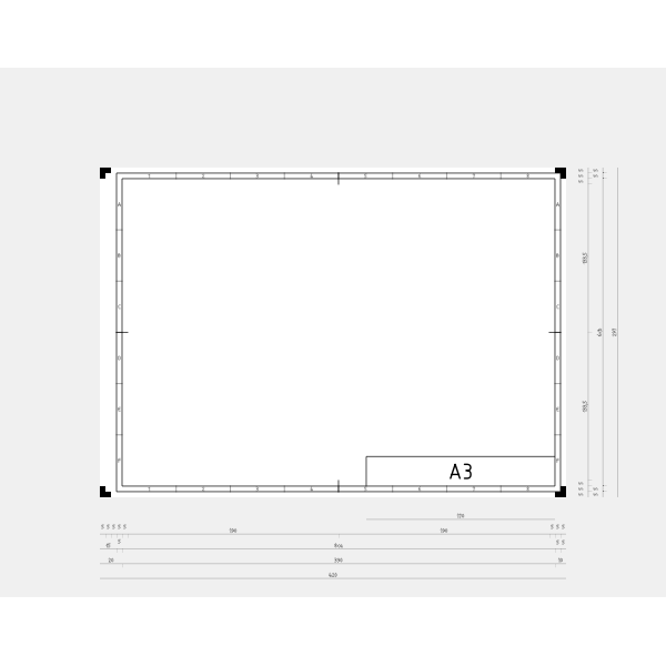 Free: SVG DIN A3 template vector clip art - nohat.cc
