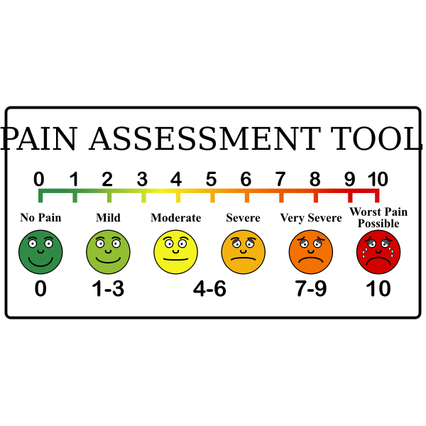 Free: SVG Pain scale vector clip art - nohat.cc
