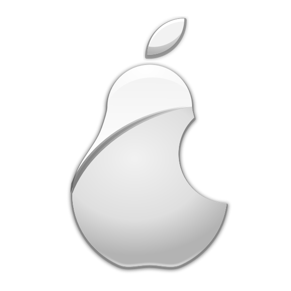 Free: SVG Vector image of apple parody logo - nohat.cc