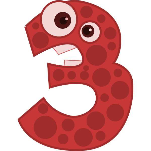 Free: SVG Number 3 - nohat.cc