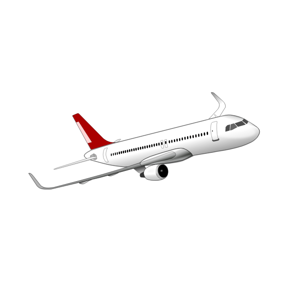 Free: SVG Drawing of Airbus A320 plane - nohat.cc